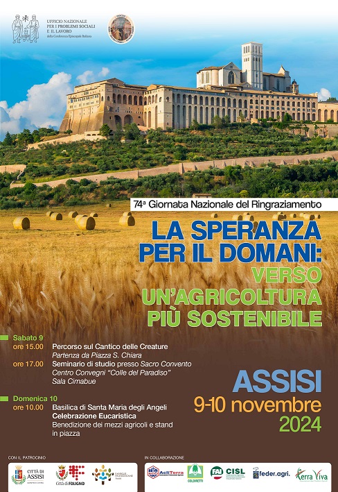 La festa del Ringraziamento: la 74° edizione si è svolta ad Assisi ...